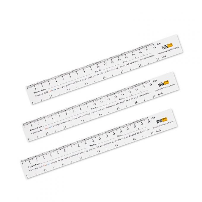 18cm 7 inch Paper Measuring Tape , Paper Wound Ruler For Pressure Sores ...